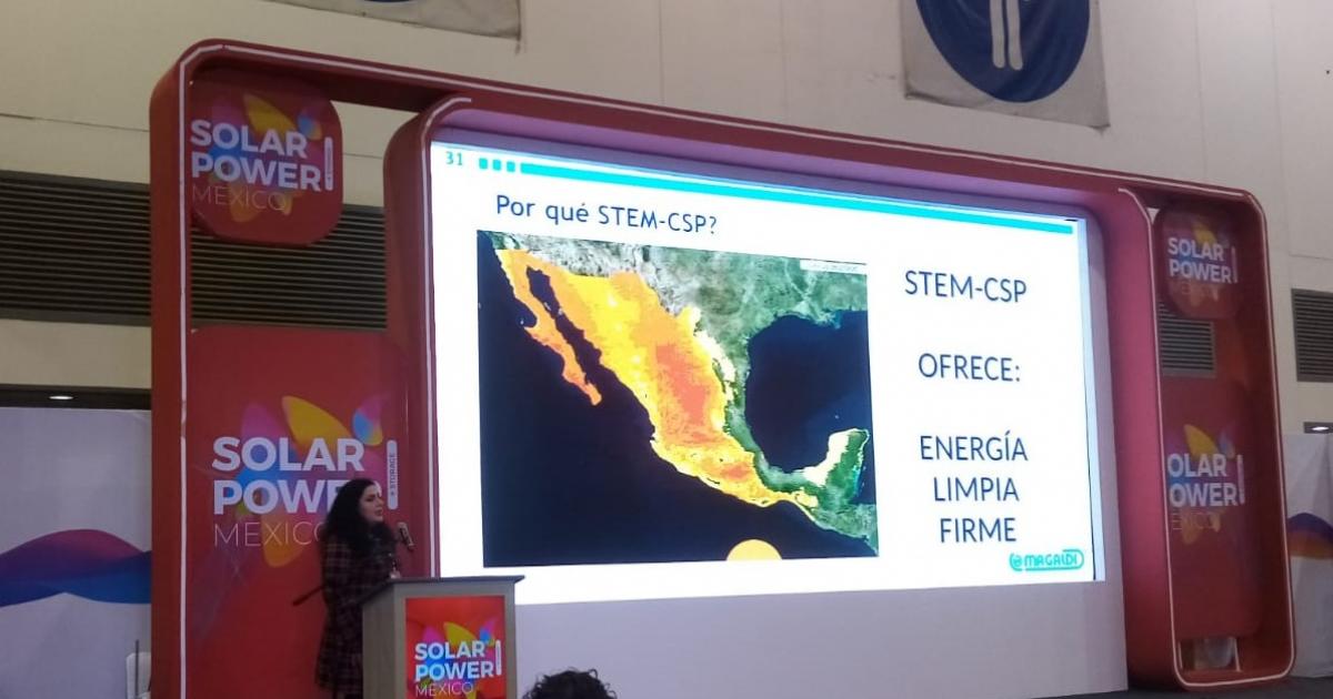 Solar Power Mexico, Magaldi presented STEM CST and MGTES | Magaldi ...